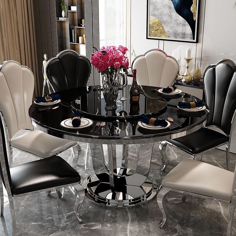 4cm Marmor-Rund-Tische für das Esszimmer